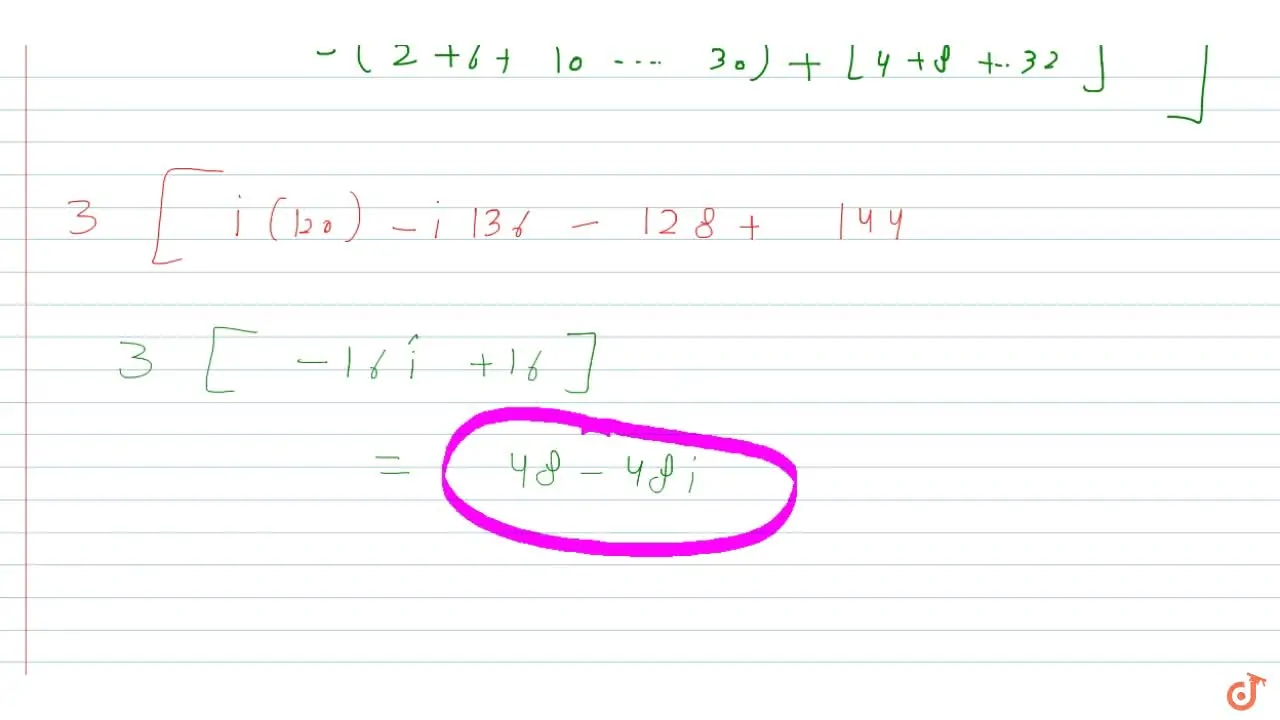 sum(p=1)^pi(3p+2)[sum(q=1)^10sin(2qpi)/11-icos(2qpi)/11]^p