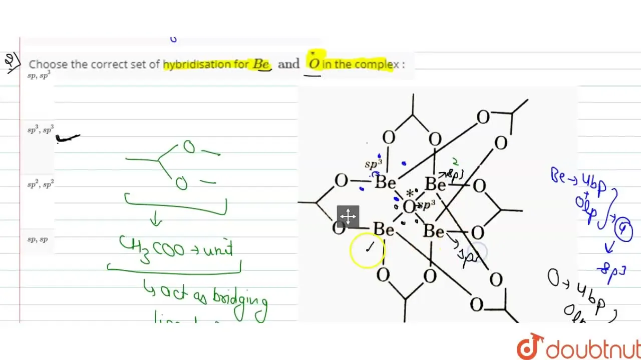 In the complex, basic beryllium acetate [Be(4)O(CH(3)COO)(6)] it is kn
