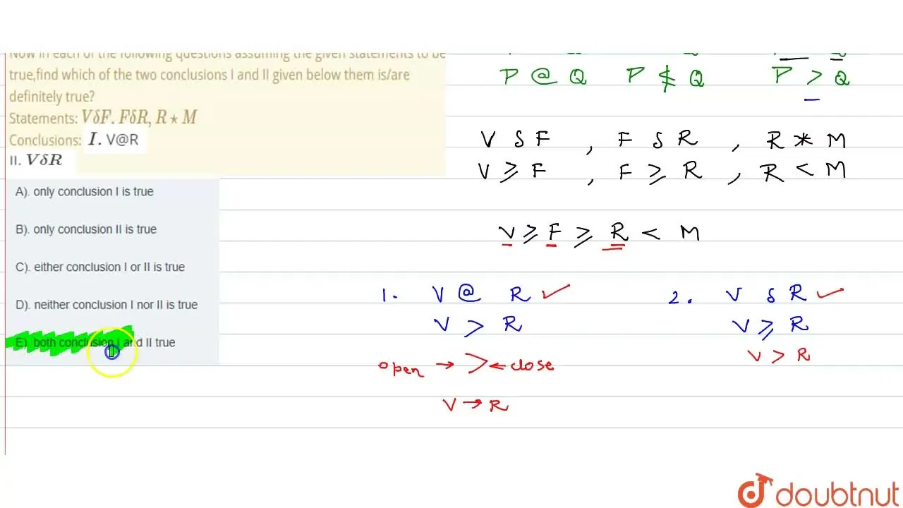 'P$Q' means 'P is either smaller than nor greaterthan Q'. 'PdeltaQ' m