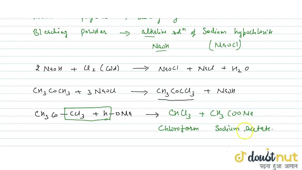 Chloroform Preparation