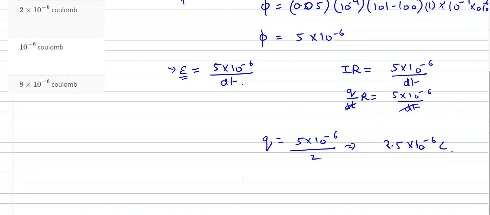 In a magnetic field of 0.05T, area of a coil changes from 101 cm^(2) t