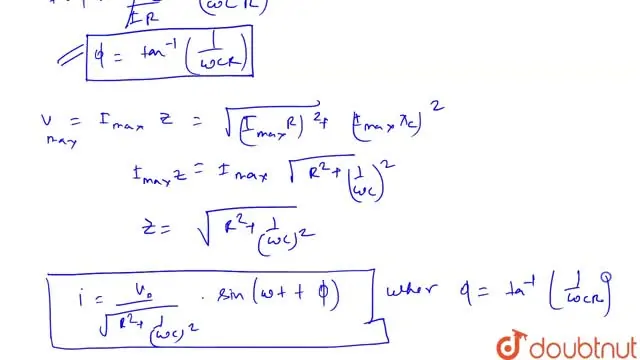 a) Derive the expression for the current flowing in an ideal capacitor