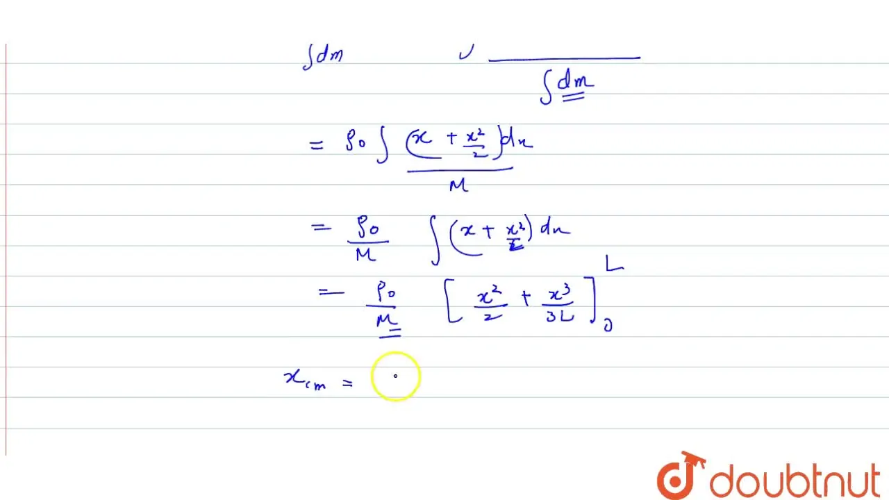 The linear mass density i.e. mass per unit length of a rod of length L