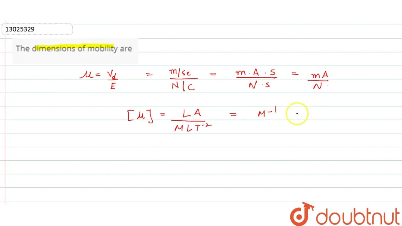 The dimensions of mobility are