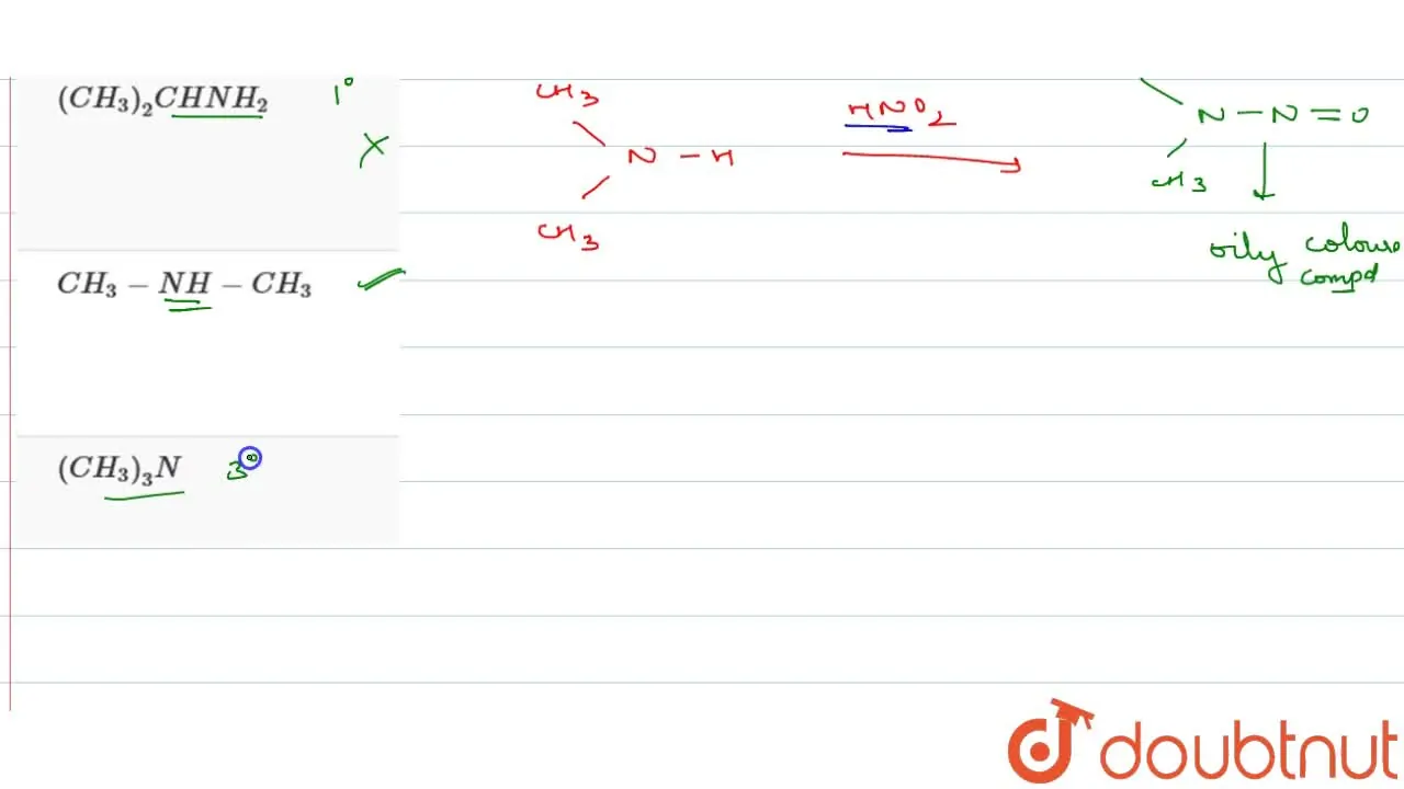 The compound oxalate is used for distinguishing primary, secondary and