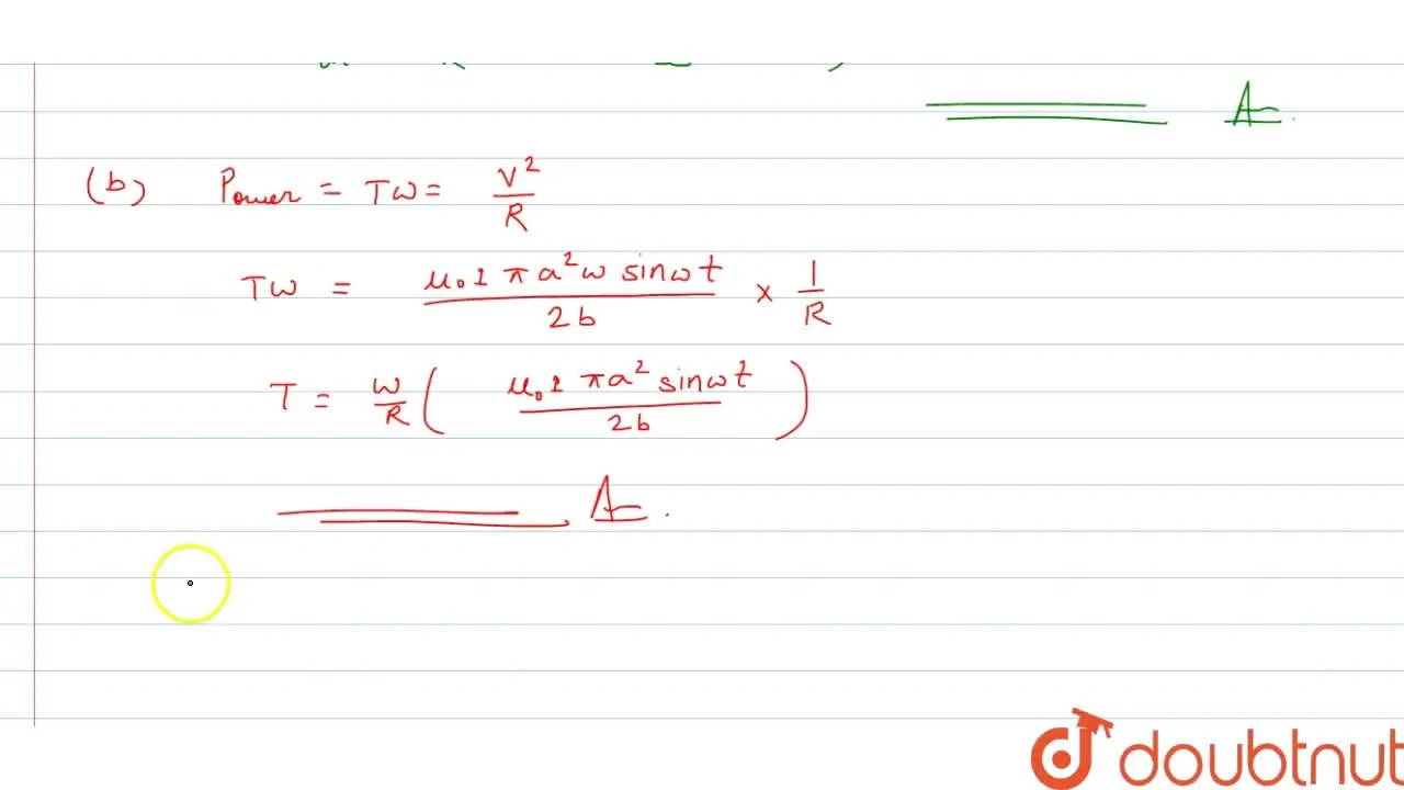 A very small circular loop of radius a is initially coplanar & concent