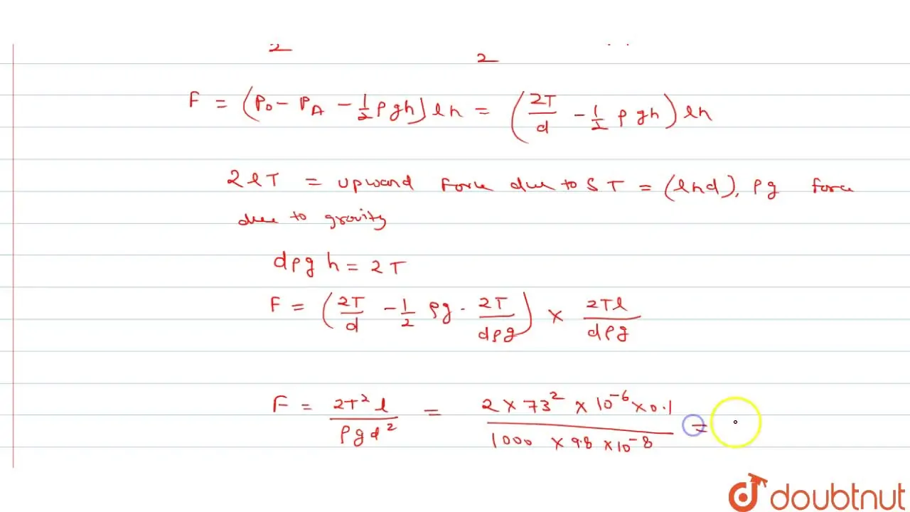 Two vertical, parallel glass plates are partially submerged in water.