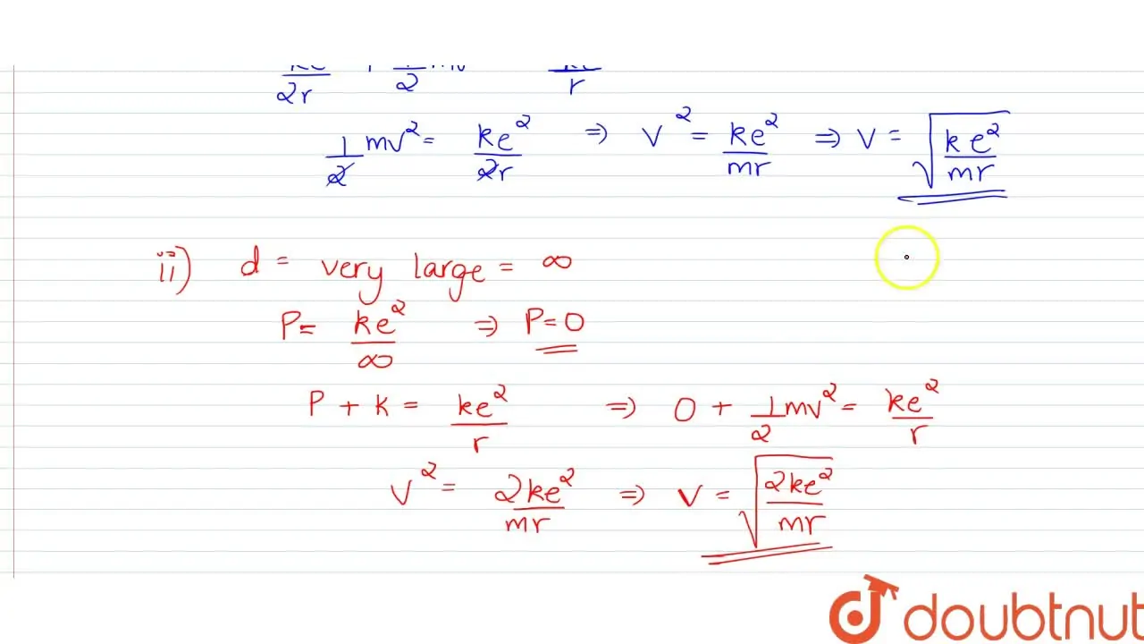 A proton is fixed at origin. Another proton is released from rest, fro