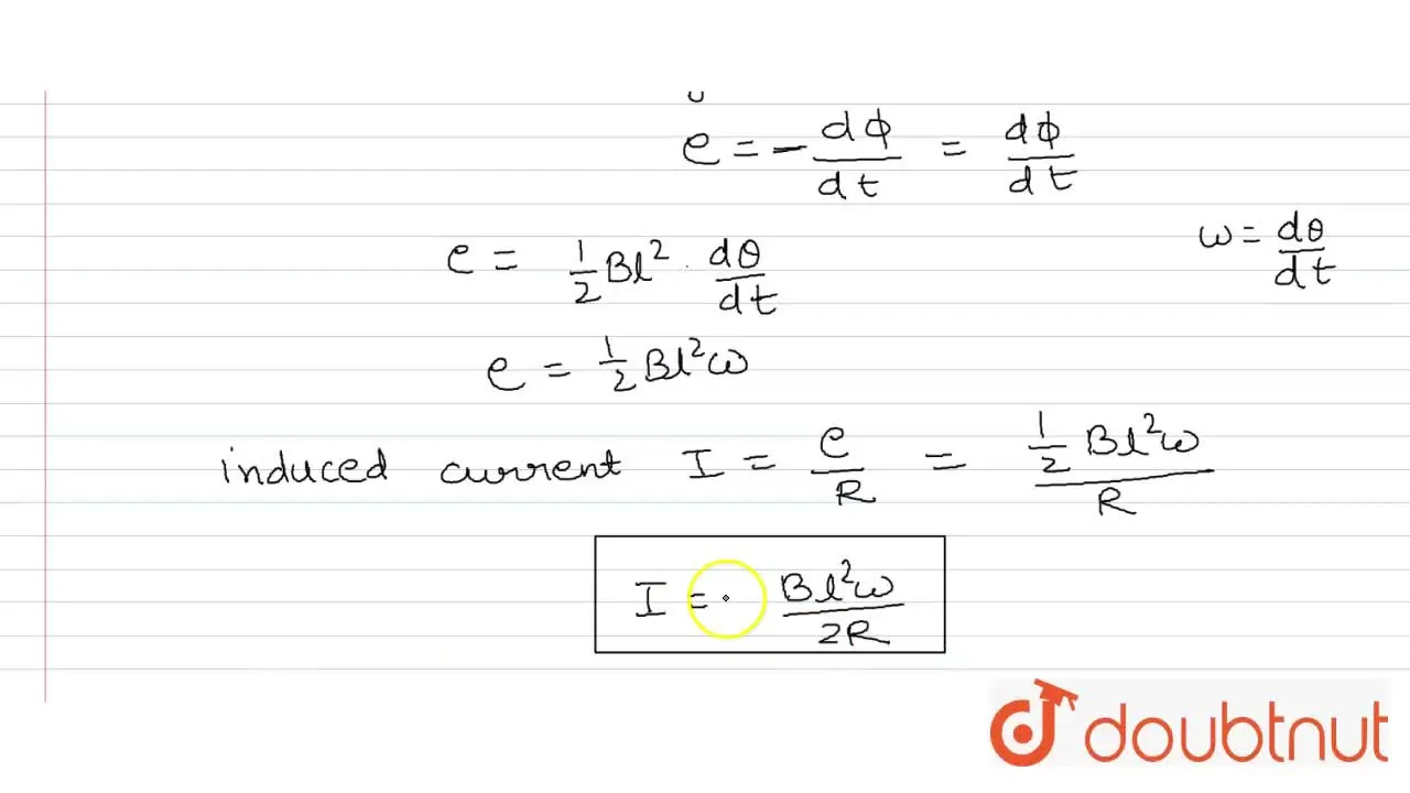 A metallic rod of length l is rotated at a constant angular speed omeg