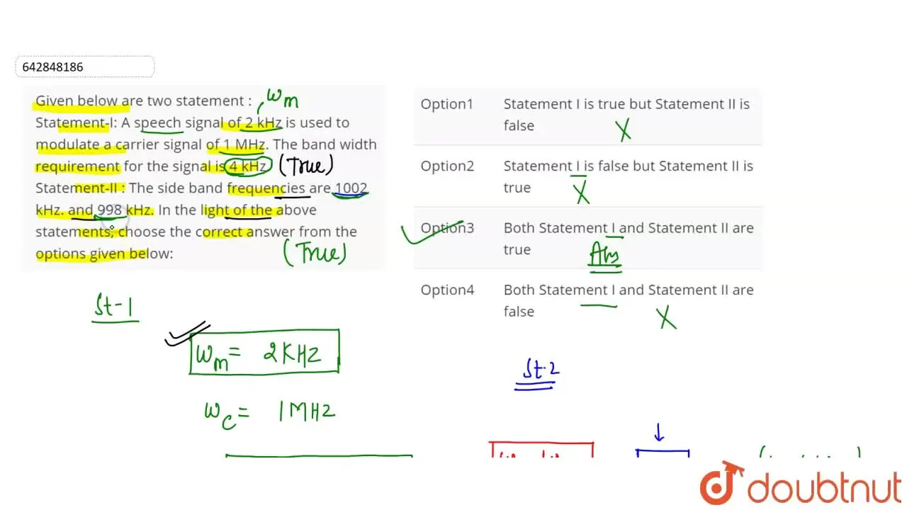 Both Statement I and Statement II are true