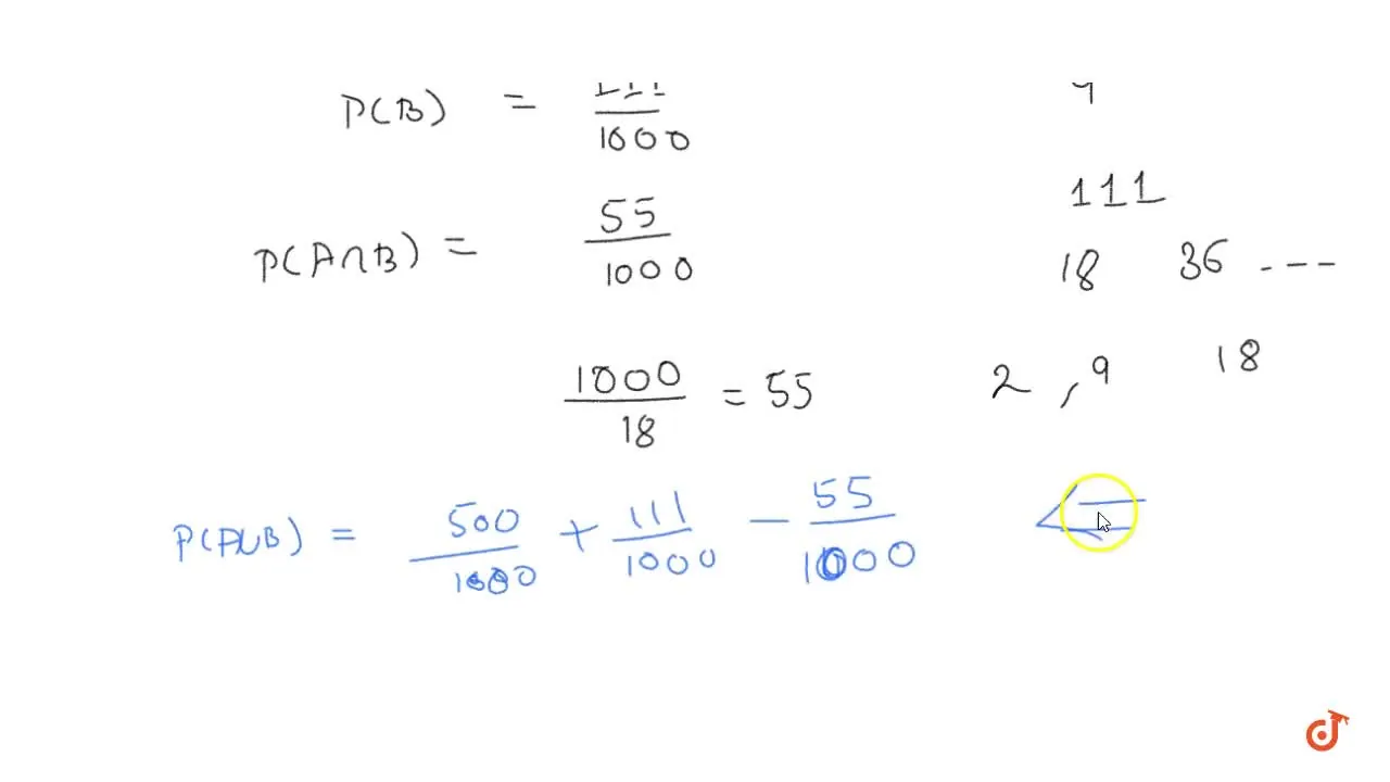 Suppose an integer from 1 through 1000 is chosen at random, find the