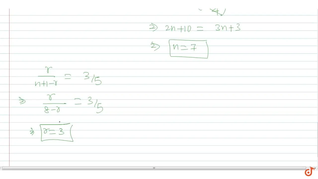 The coefficient of the (r-1)th, rth and (r+1)th terms in the expansio