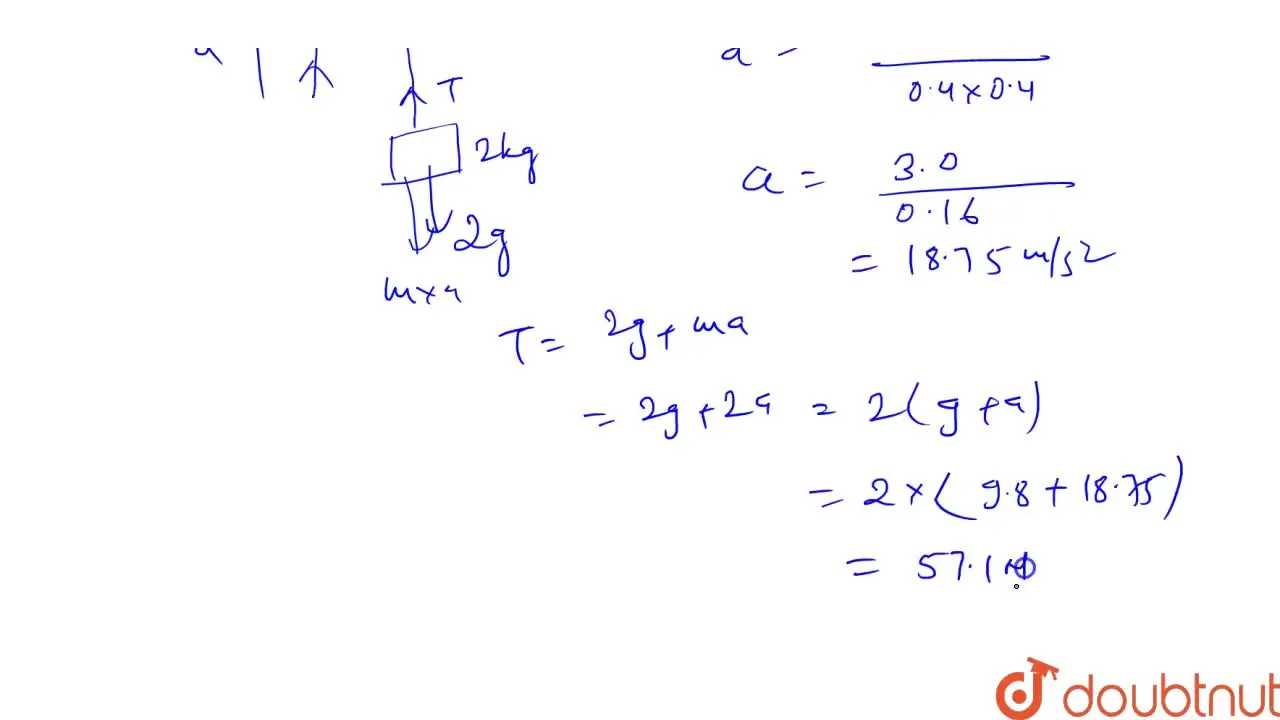 A lift starts from rest with a constant upward acceleration It moves 1