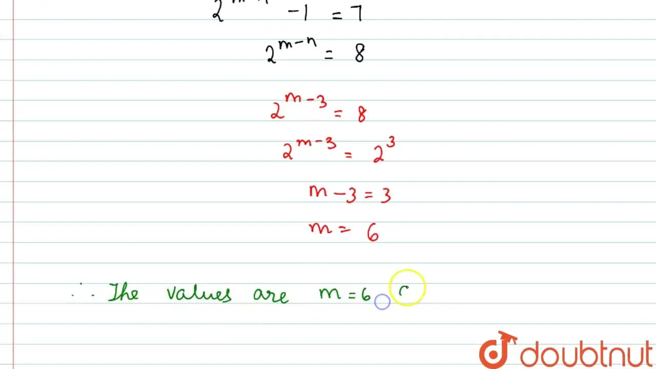 Two finite sets have m and n elements respectively . The total number