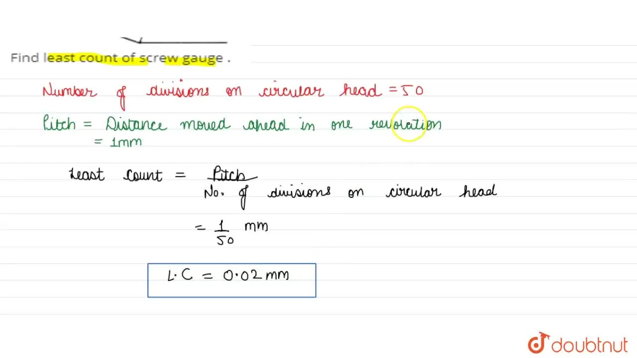 Fig. below shows the reading obtained while measuring the diameter of