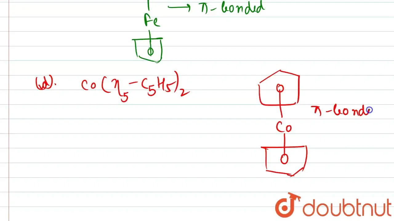 An example of a sigma bonded organometallic compound is: a.ruthenoce