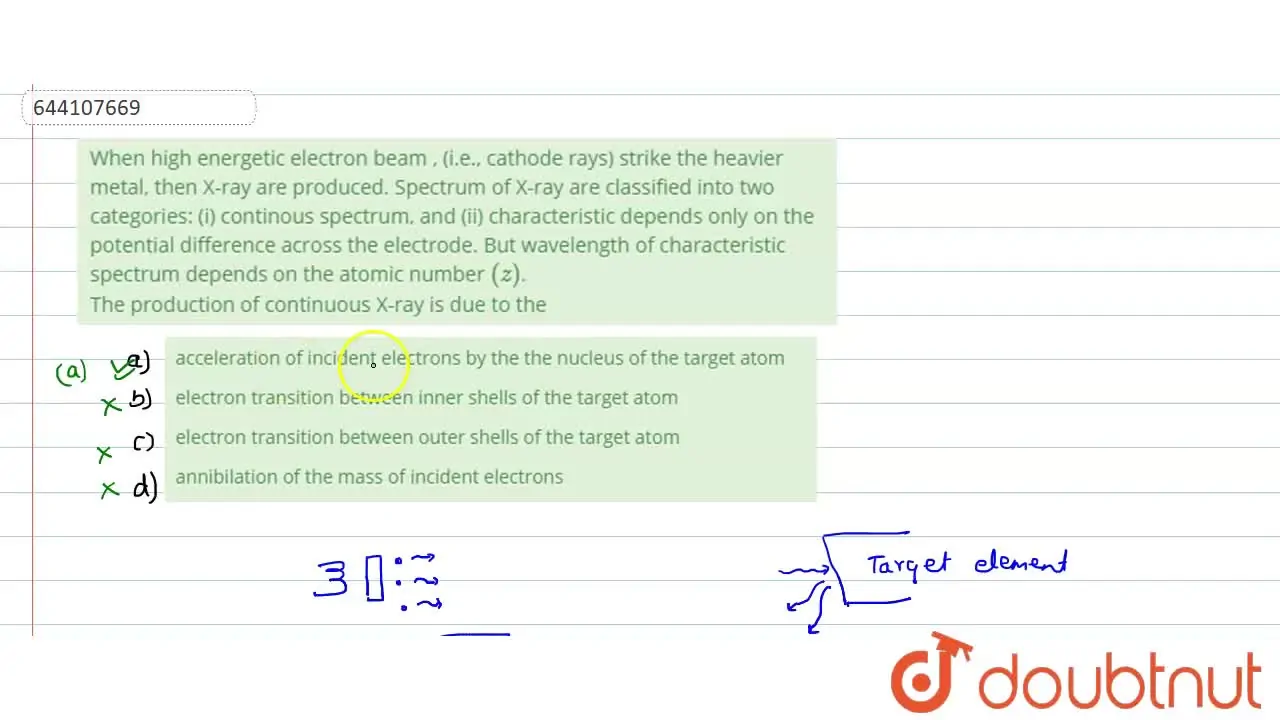 electron transition between outer shells of the target atom