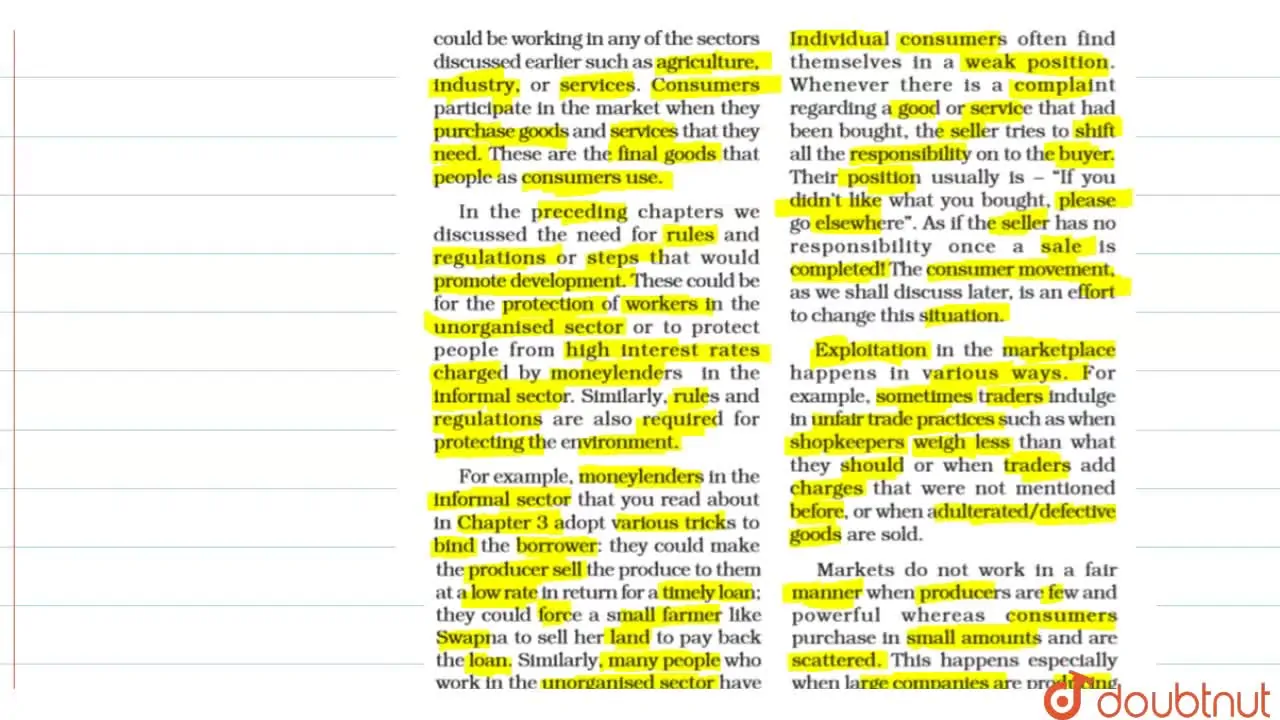 Consumer Rights Detailed Explanation Part 1