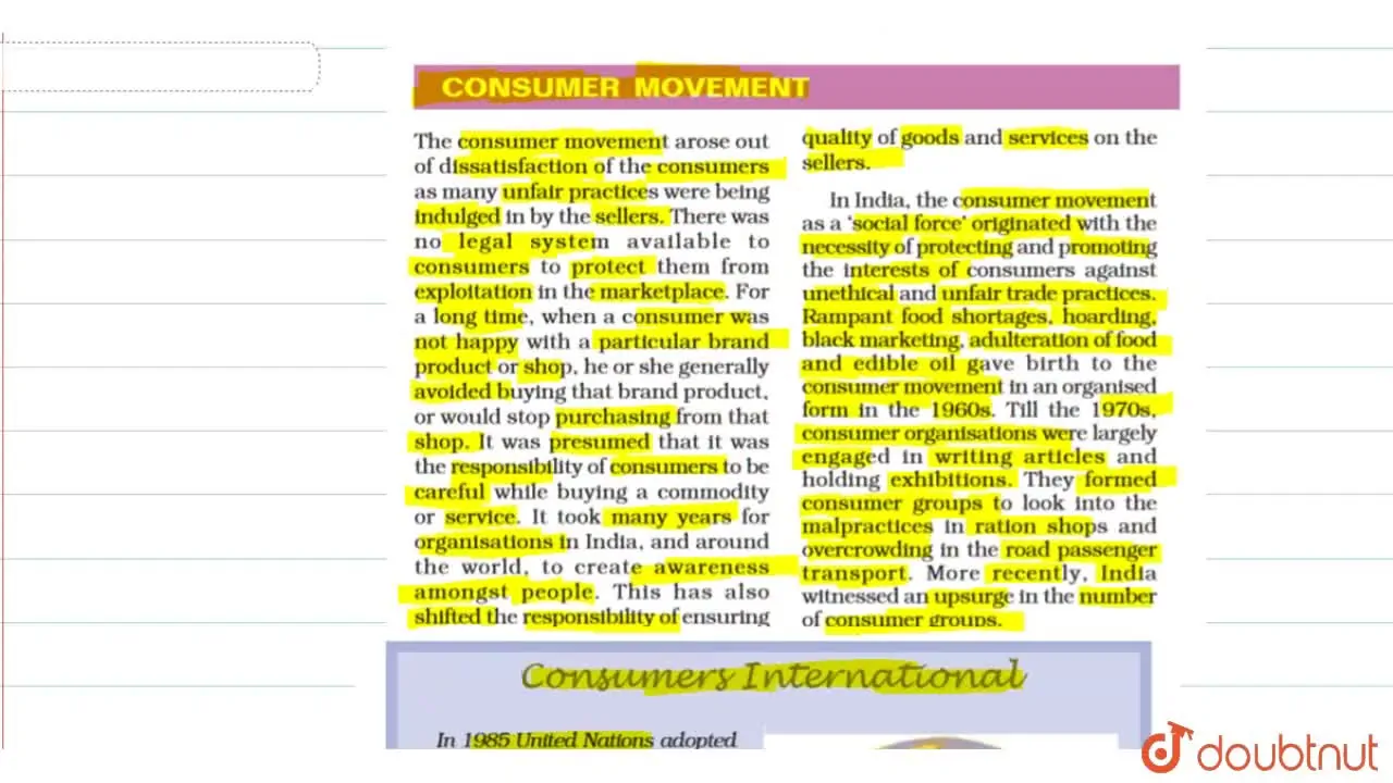 Consumer Rights Detailed Explanation Part 2