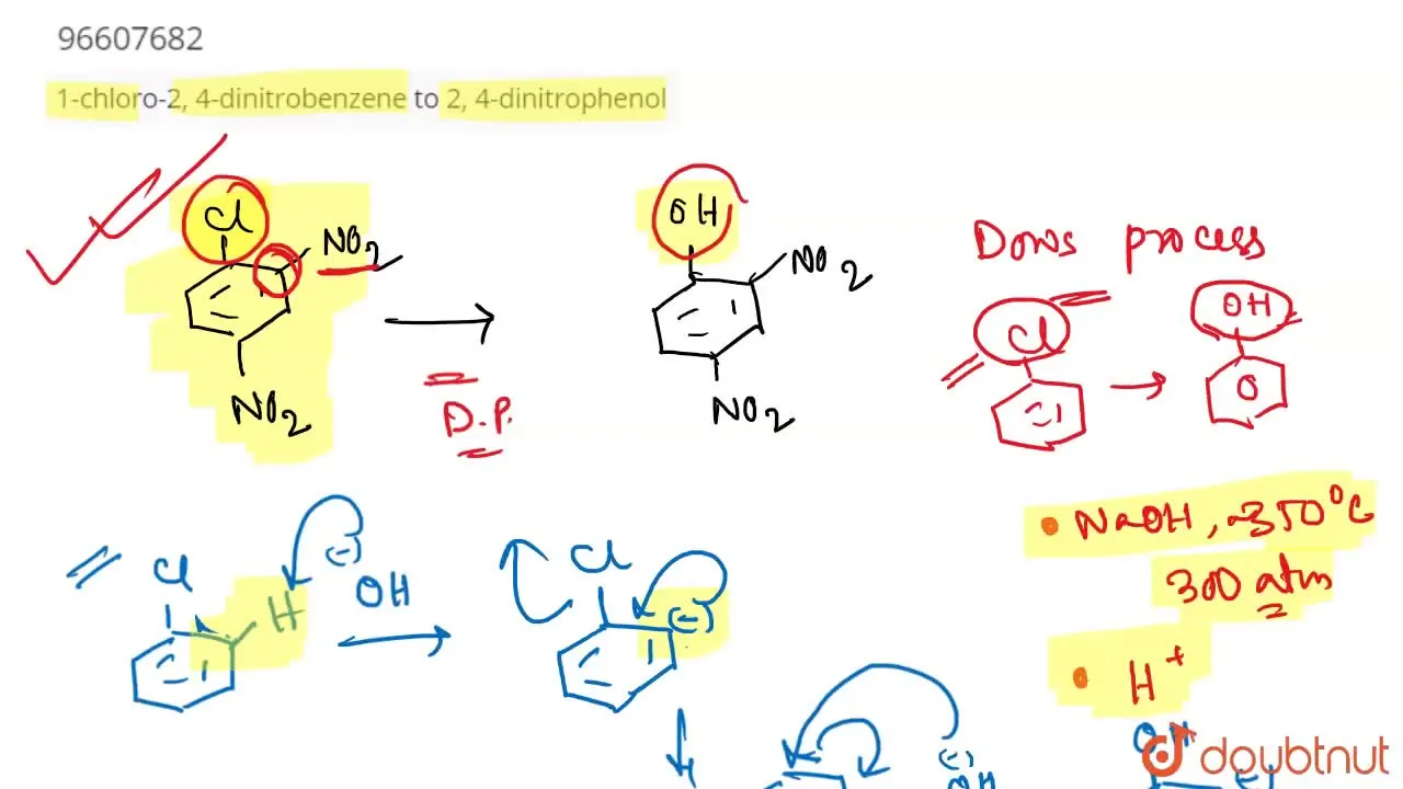 1 chloro 2 4 dinitrobenzene To 2 4 dinitrophenol 1-chloro-2-4-dinitrobenzene-to-2-4-dinitrophenol