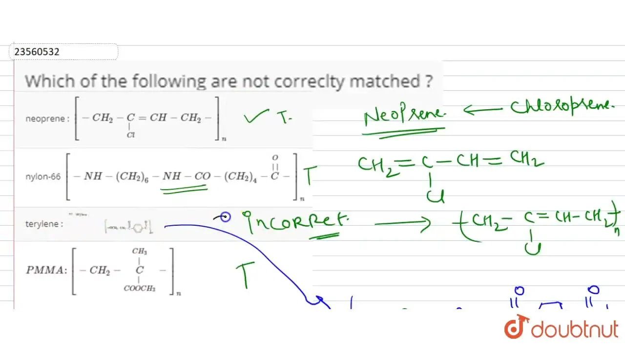[Solved] terylene