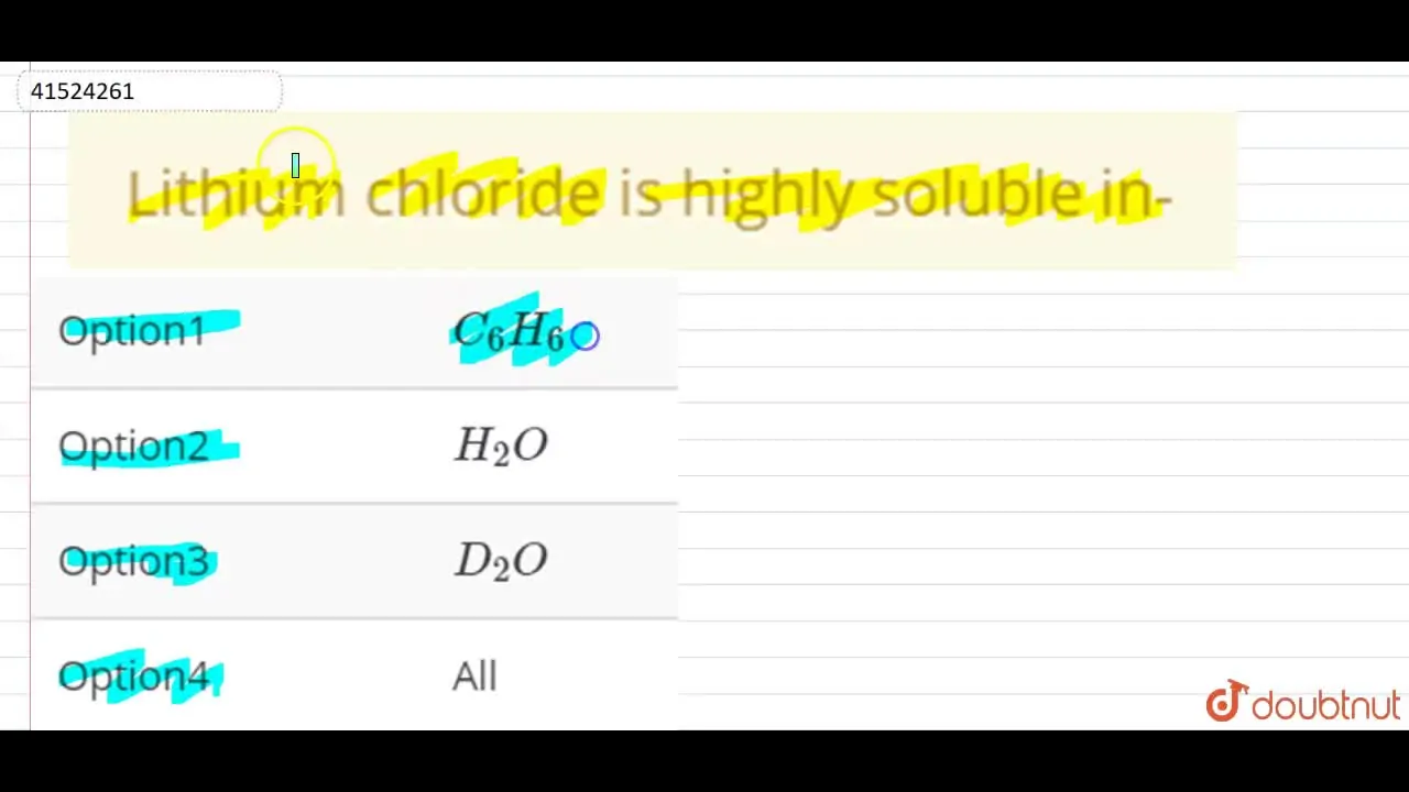 Lithium chloride is highly soluble in-