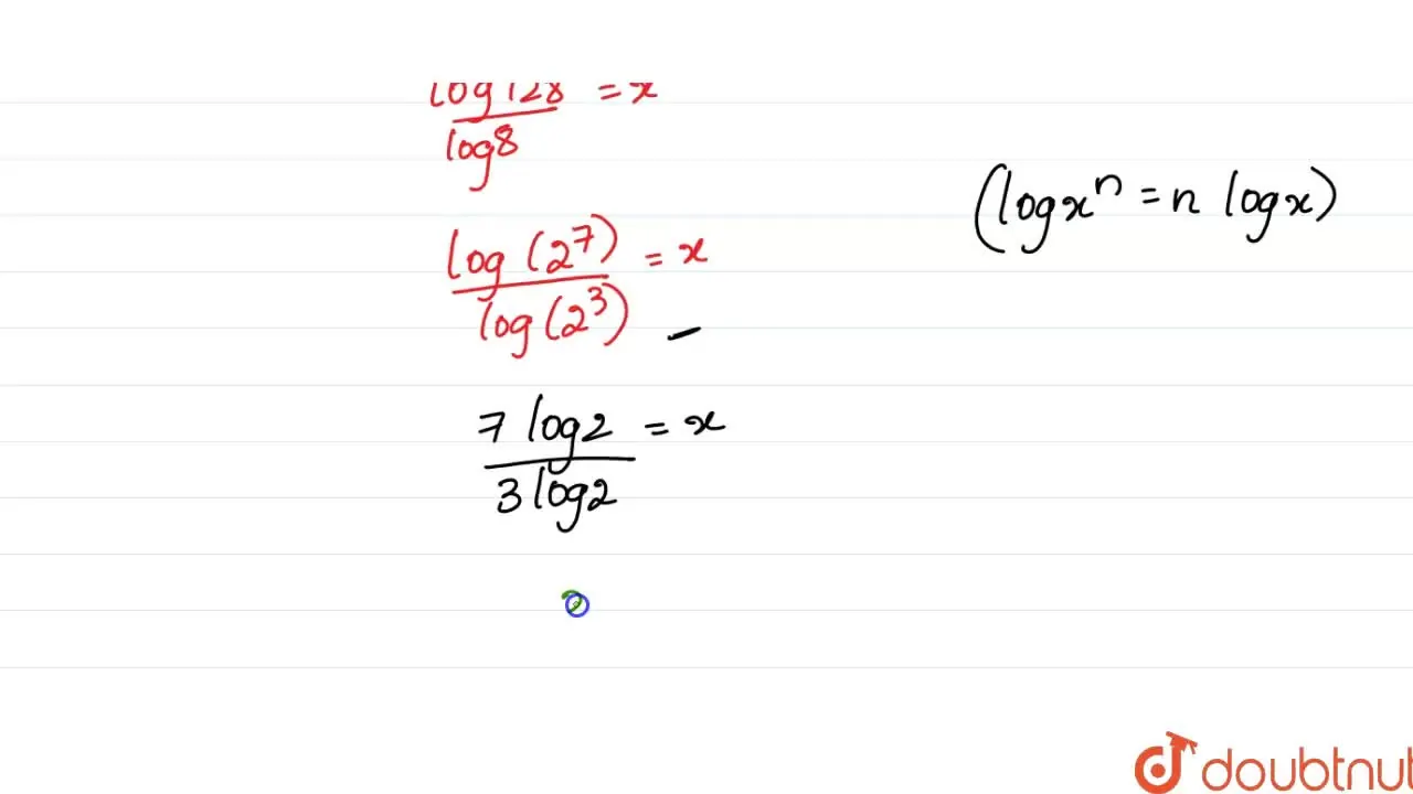 [Telugu] Determine the value of the following log8 128