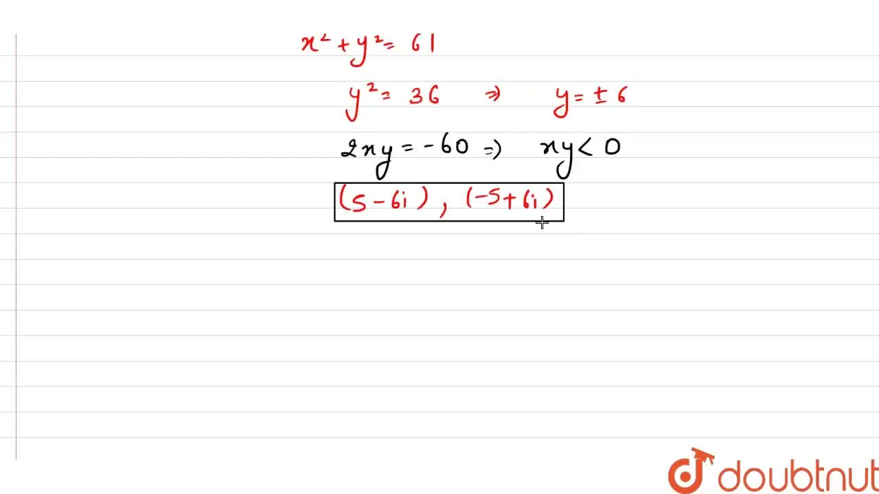 find-the-square-root-of-the-following-complex-number-11-60sqrt-1