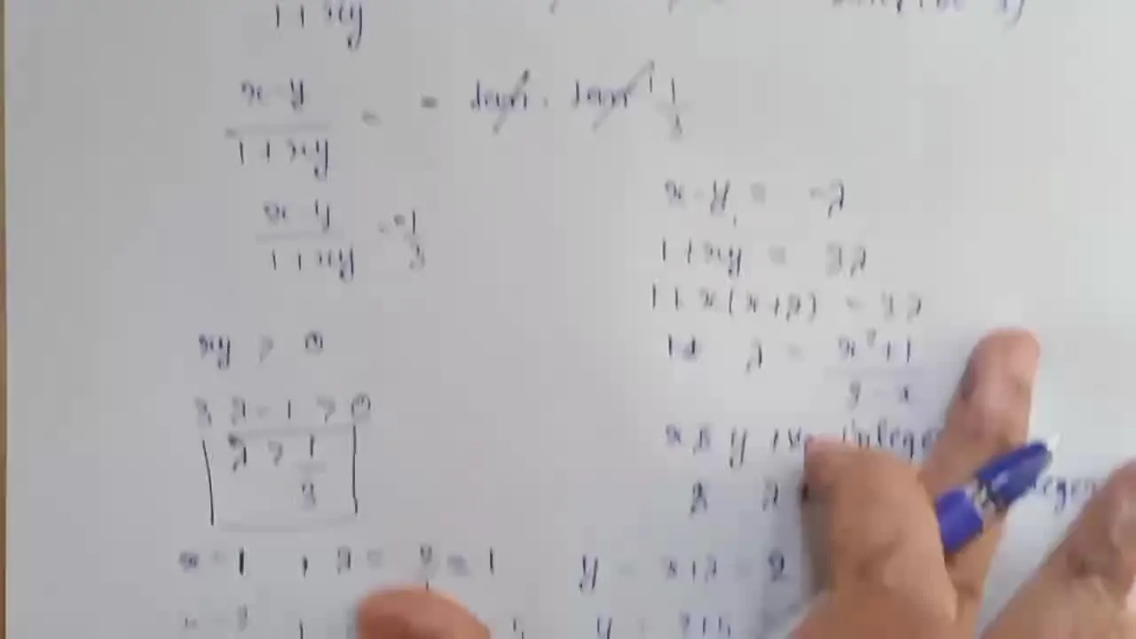 The number of positive integral solutions of tan^(-1)x + cot^(-1)y=