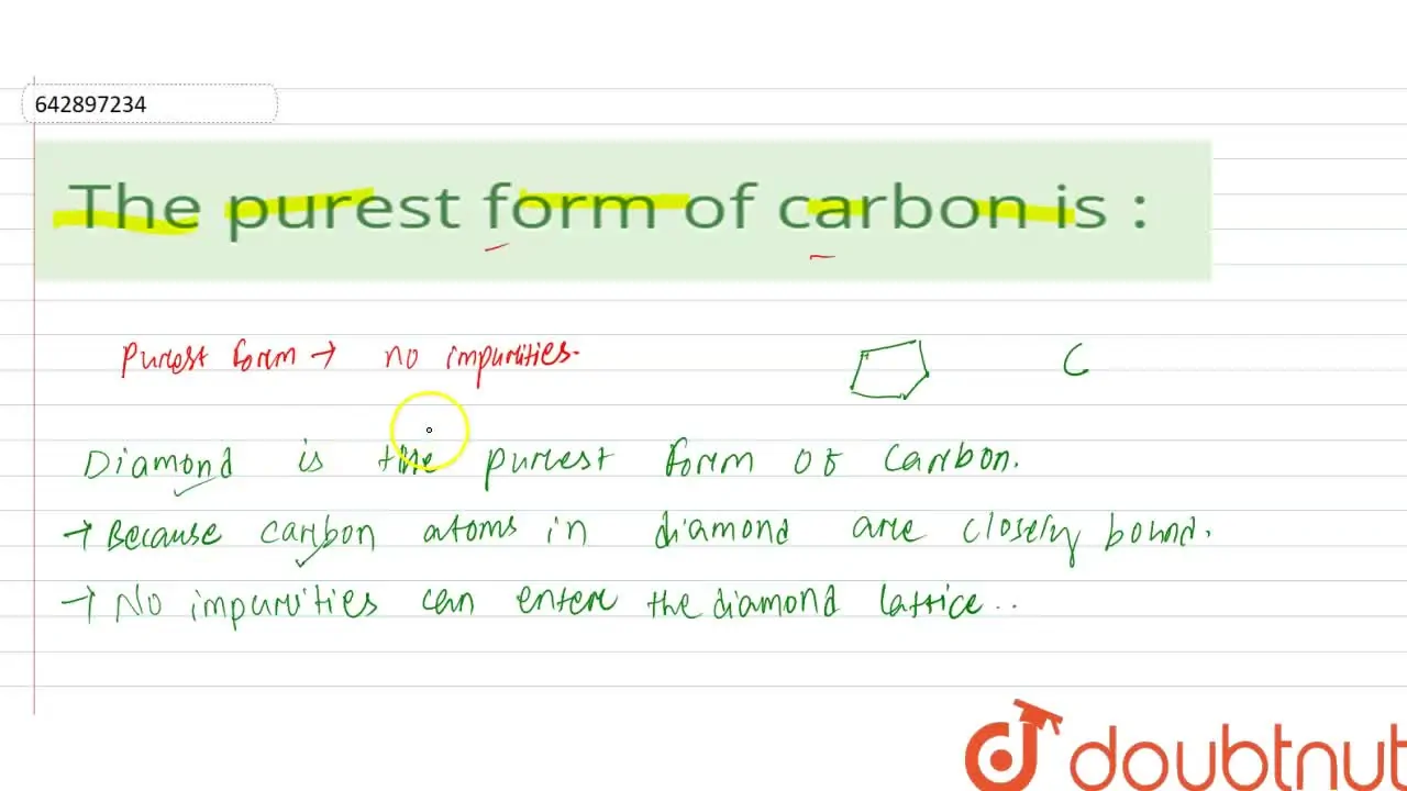 [Odia] The purest form of carbon is