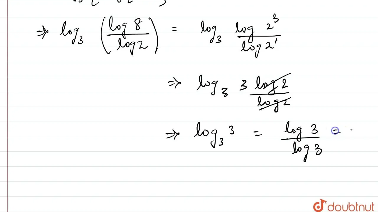 log3{log2(log(sqrt3)81)}- এর মান নির্ণয় করো।