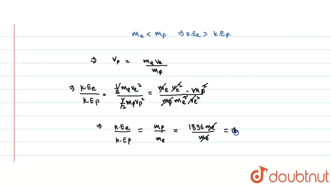 [Punjabi] An electron and a proton have equal momentum. Which has more