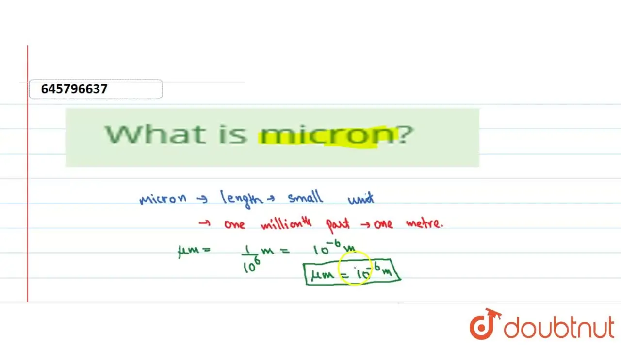 [Punjabi] What is micron?