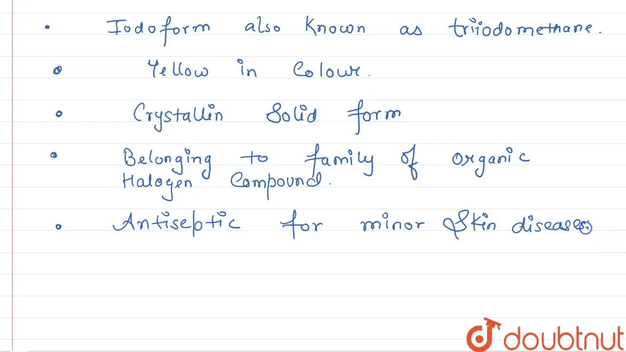 Iodoform is used as an: