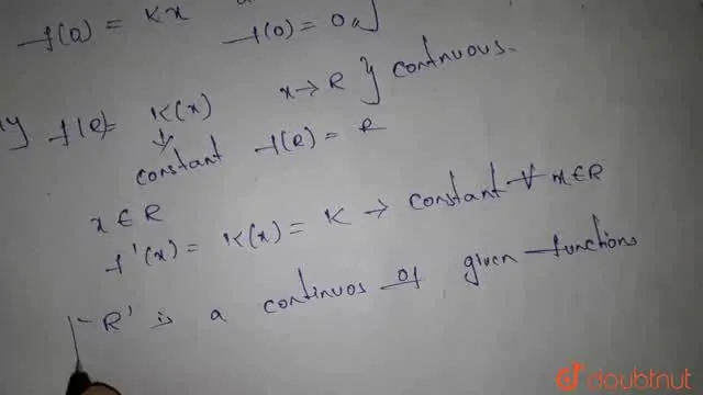 [Telugu] If f: R rarr R is a function such that f(x +y) =f(x) +f(y) fo