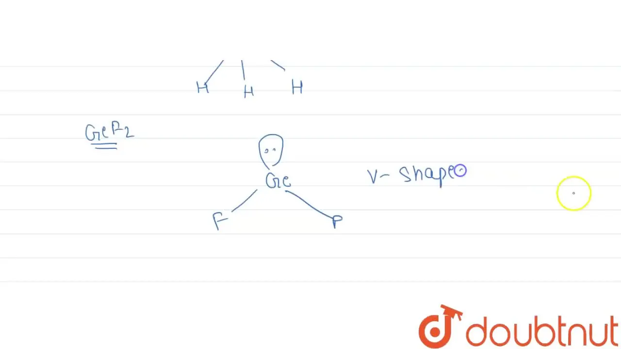 Predict the shapes of the following molecules using VSEPR theory (i)
