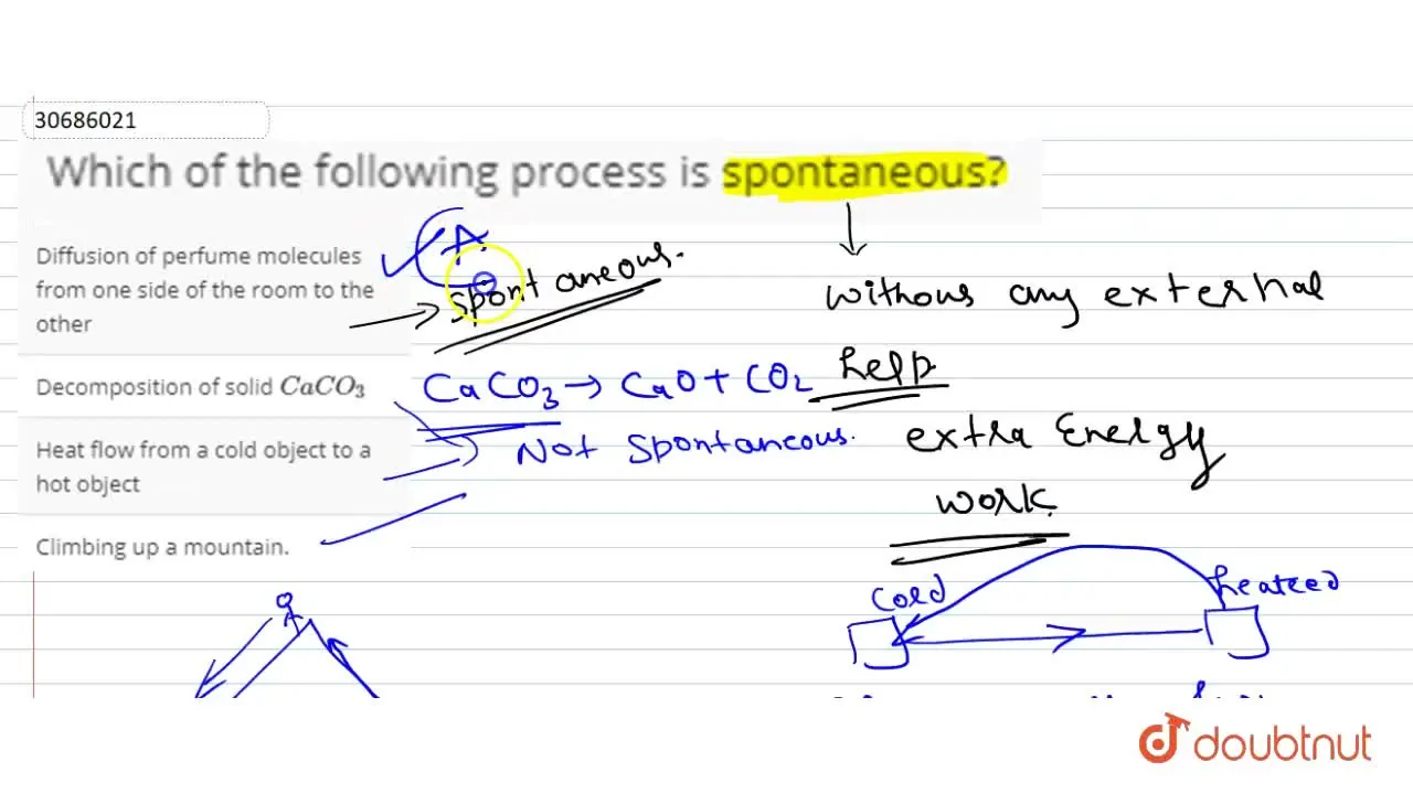 Heat flow from a cold object to a hot object