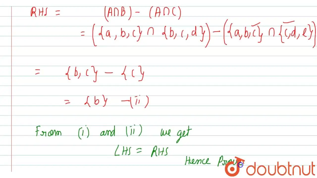 [Assamese] Applying the axiom of equality of sets prove the identity