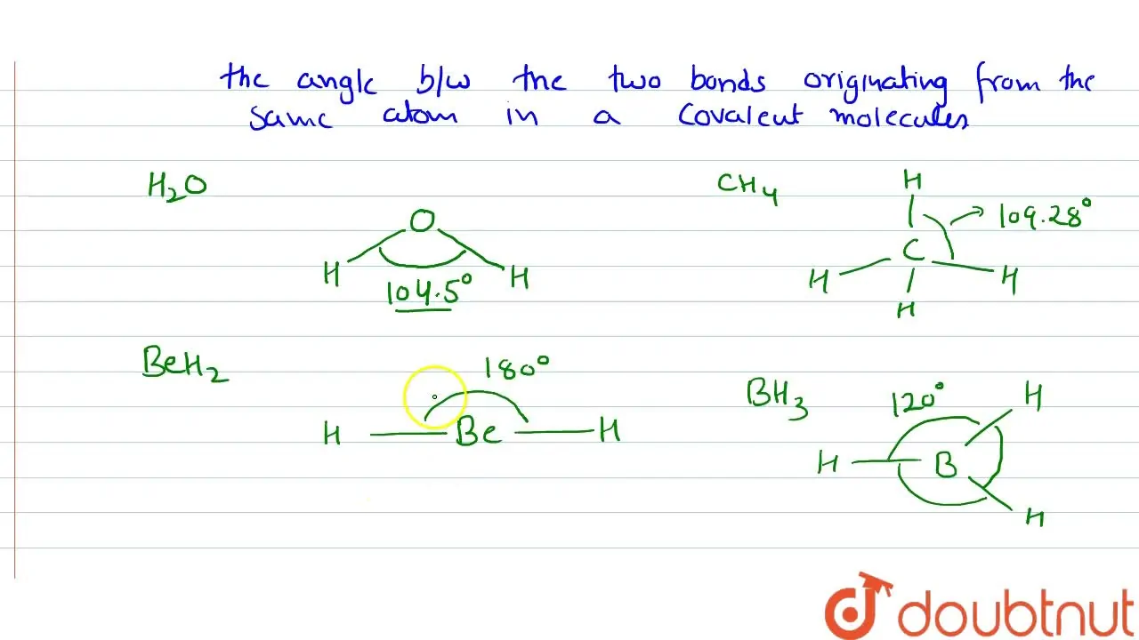 Punjabi Define Bond Angle Give An Example punjabi-define-bond-angle-give-an-example